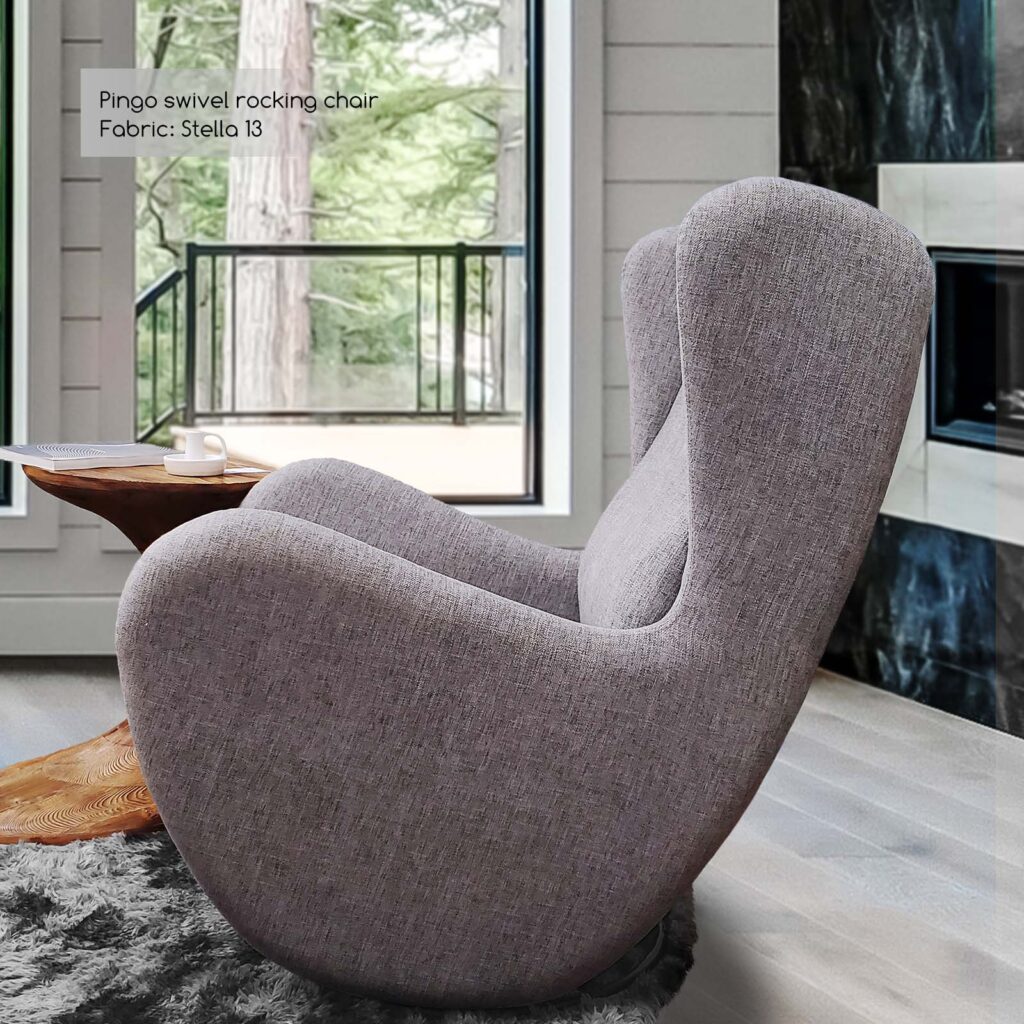 Swivel Rocking Armchair | Buy online & in-store | LEOPARD Furniture