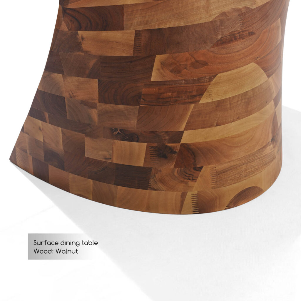 Surface Luxury Walnut Dining Table | Online & In-store | LEOPARD