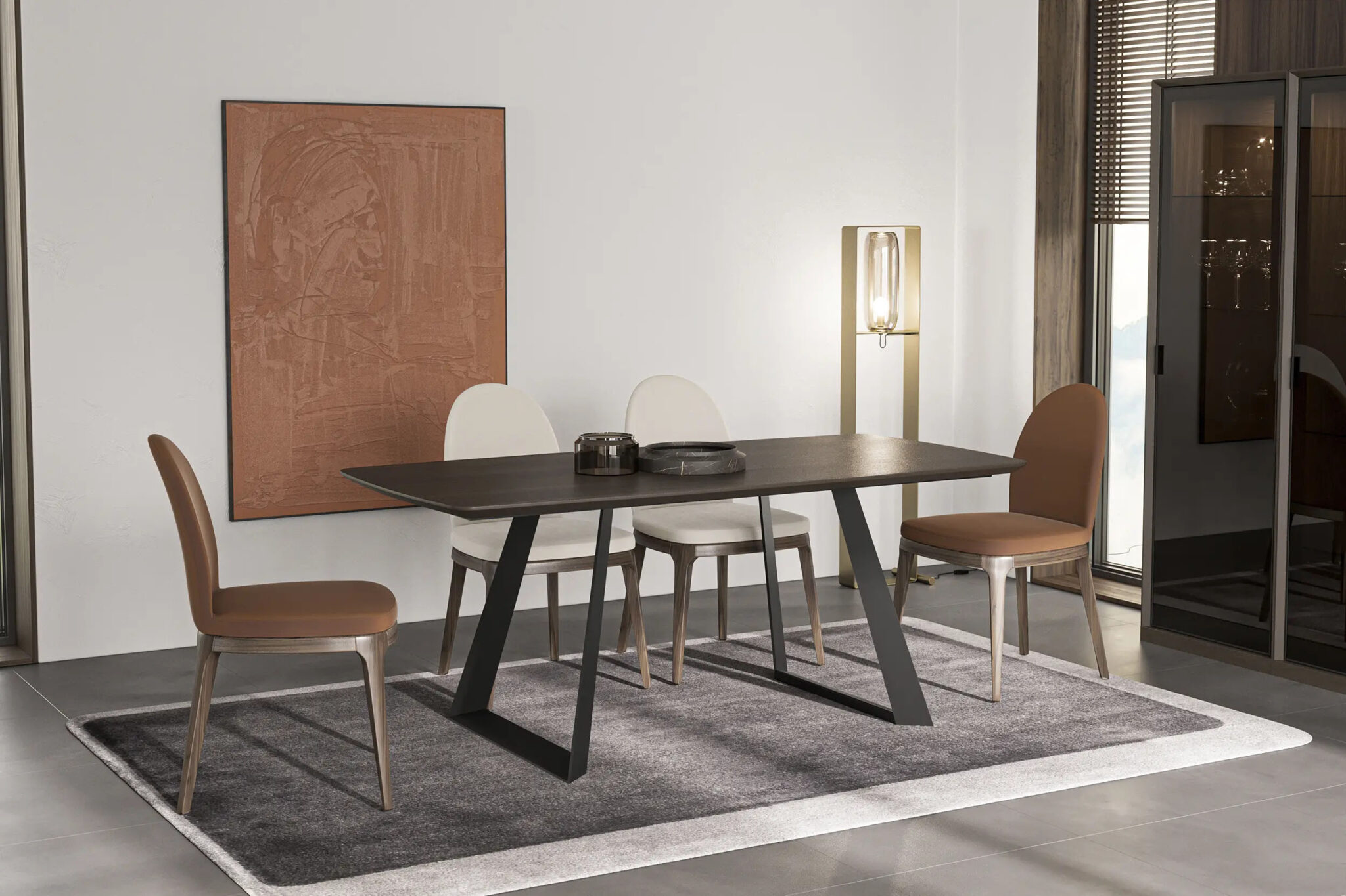 Luis S Dining Table | Modern, Durable, and Sleek | LEOPARD Furniture