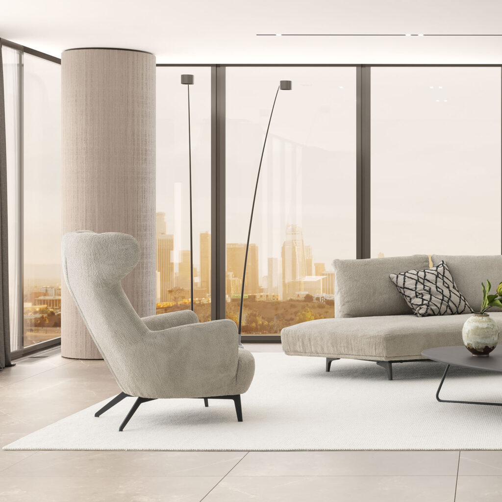 Panda High Wingback Armchair - Ultimate Comfort and Style