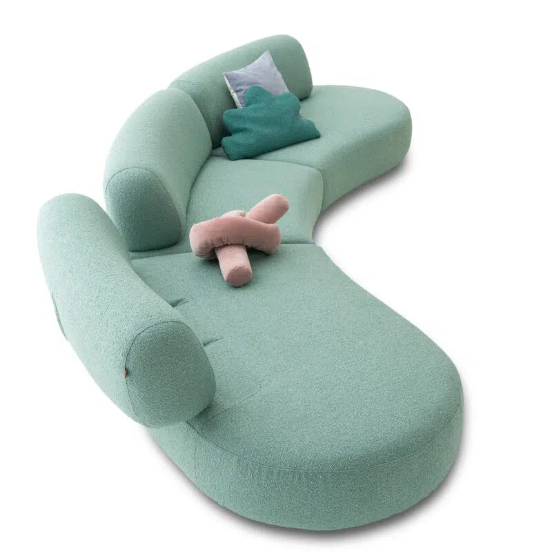 Yellow or Green Modular Sofa - Bon bon Macaron