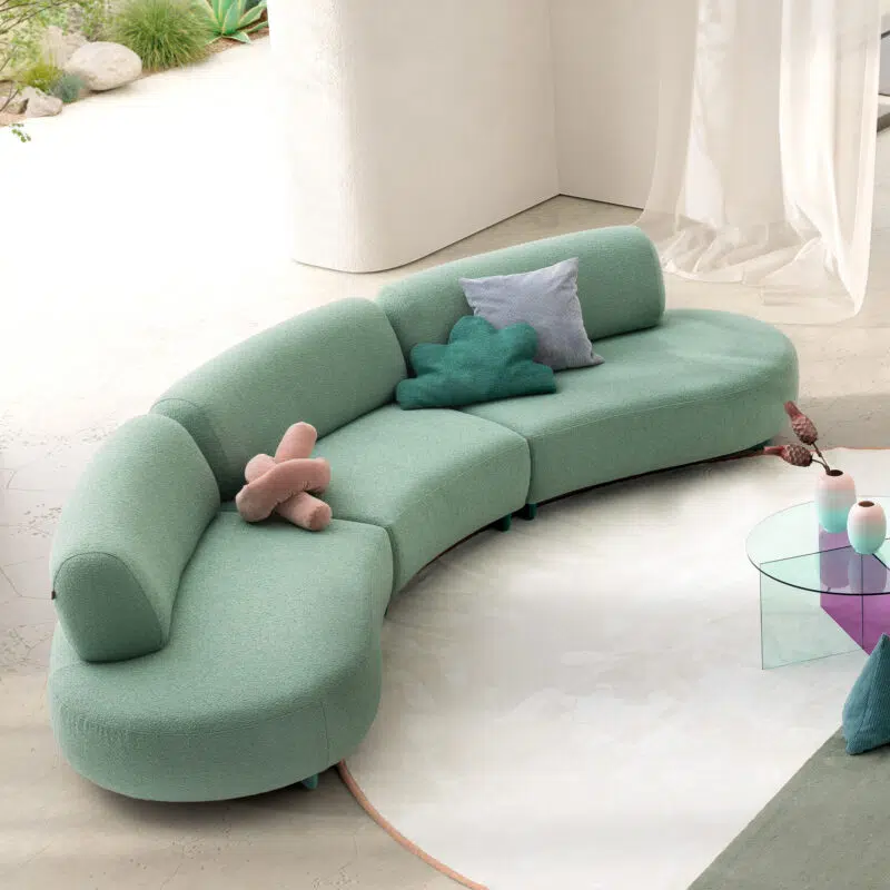 Yellow or Green Modular Sofa - Bon bon Macaron
