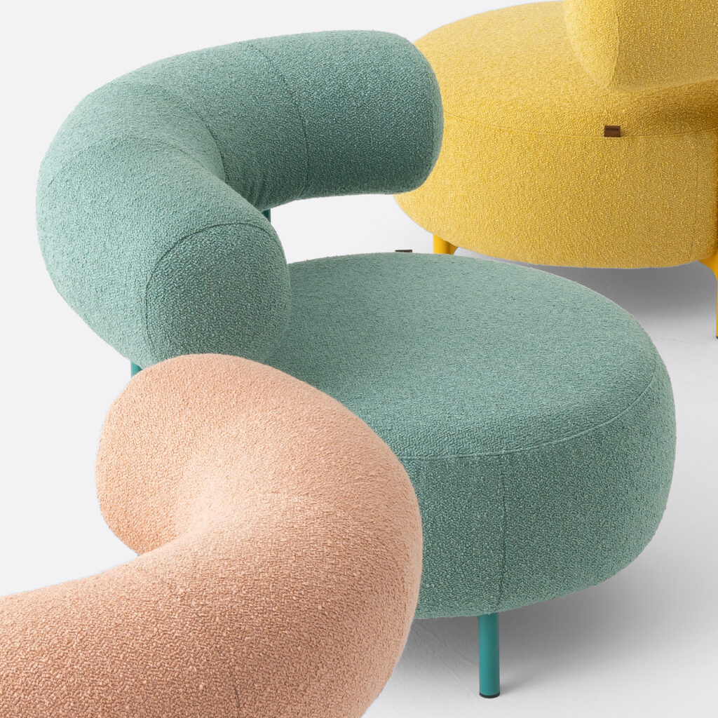 Bon bon Marshmallow Cute Design Armchair | LEOPARD Furniture