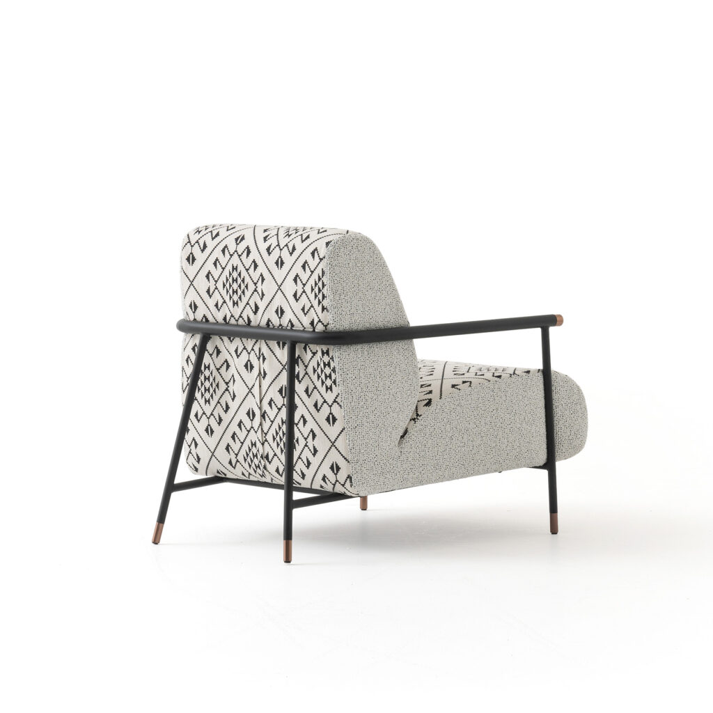 Nice Accent Chair Kilis - Ethnic Style, Especial Fabric | LEOPARD Furniture