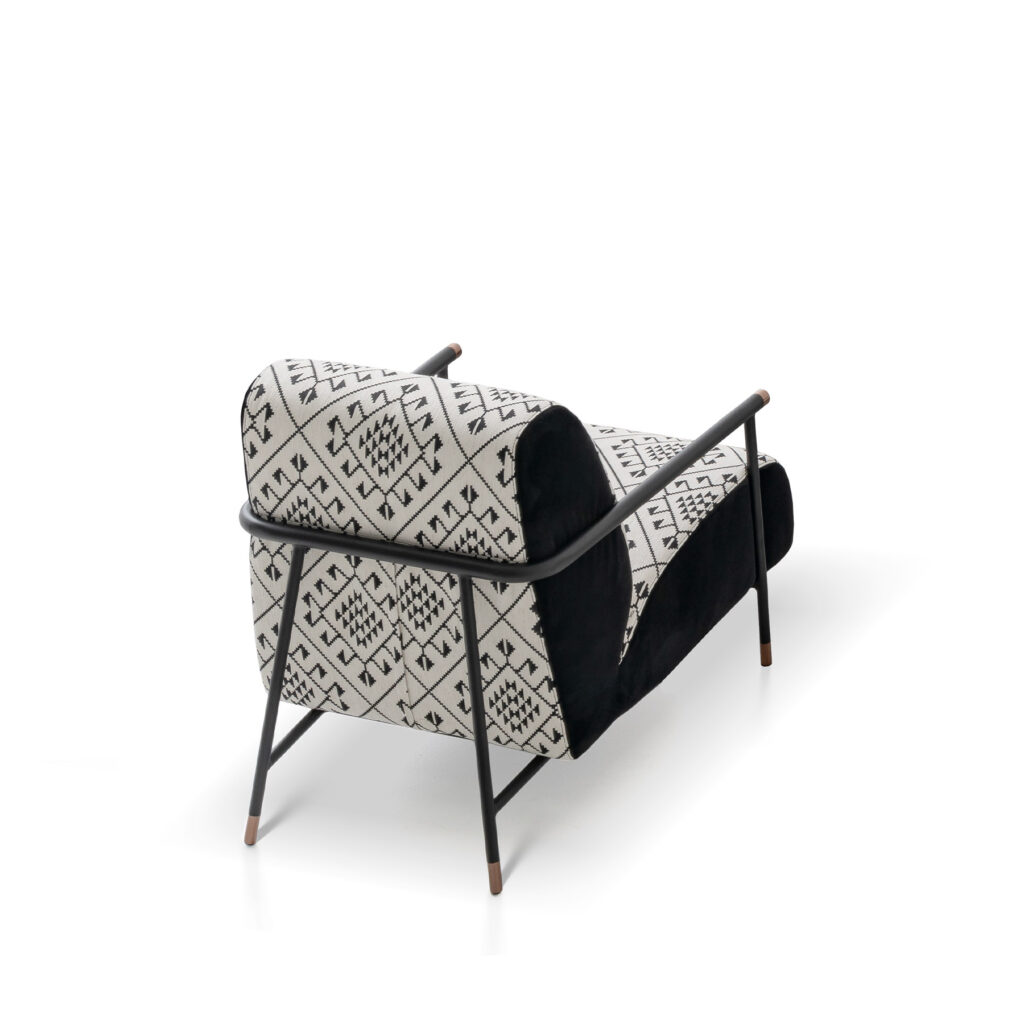 Nice Accent Chair Kilis - Ethnic Style, Especial Fabric | LEOPARD Furniture