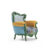 Colorful Accent Chair - Picasso Accent Chair | LEOPARD Furniture
