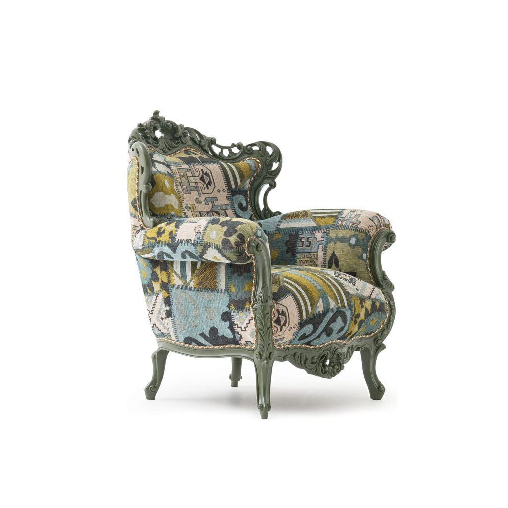 Colorful Accent Chair - Picasso Accent Chair | LEOPARD Furniture