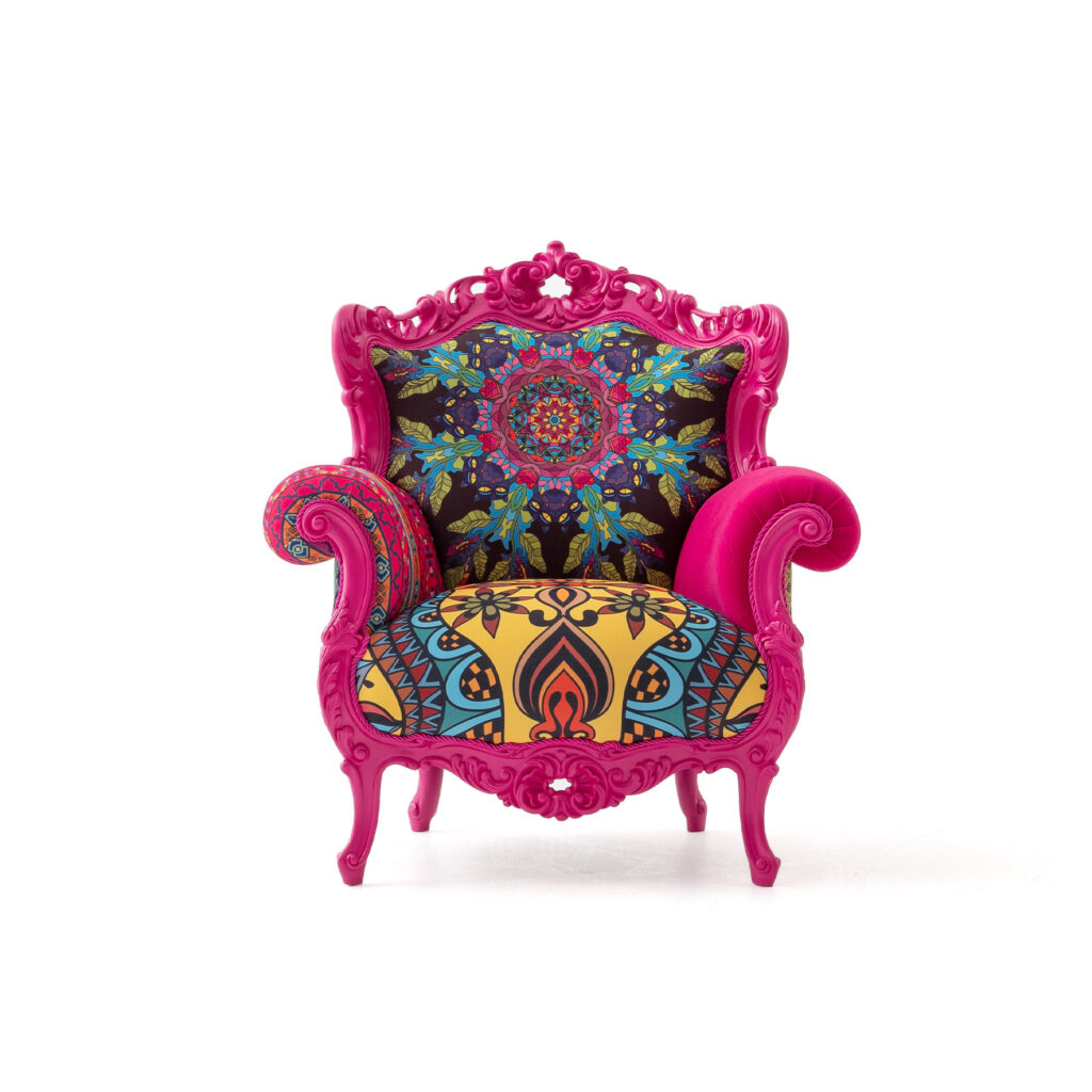 Colorful Accent Chair - Picasso Accent Chair | LEOPARD Furniture