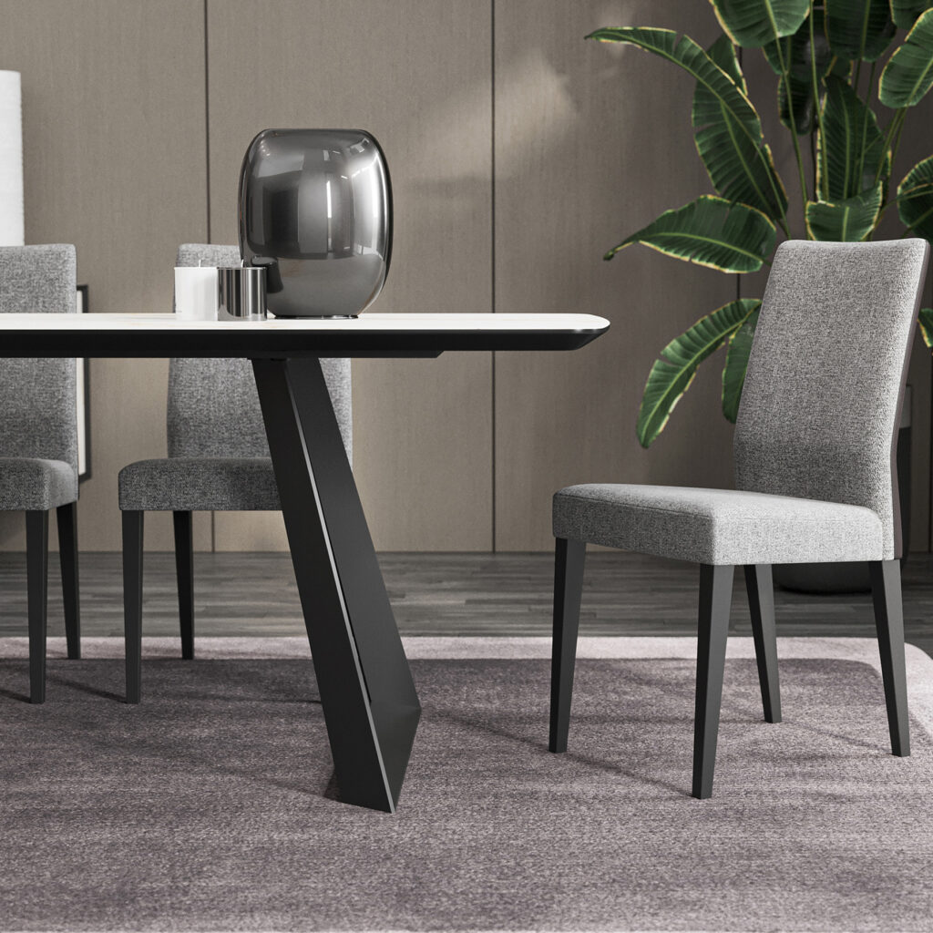 Como Dining Table: Modern White Marble | LEOPARD Furniture