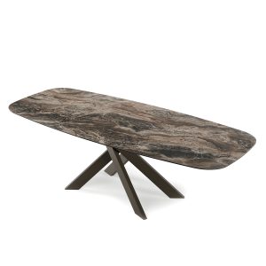 Avalon Ceramic Dining Table By LEOPARD Furniture