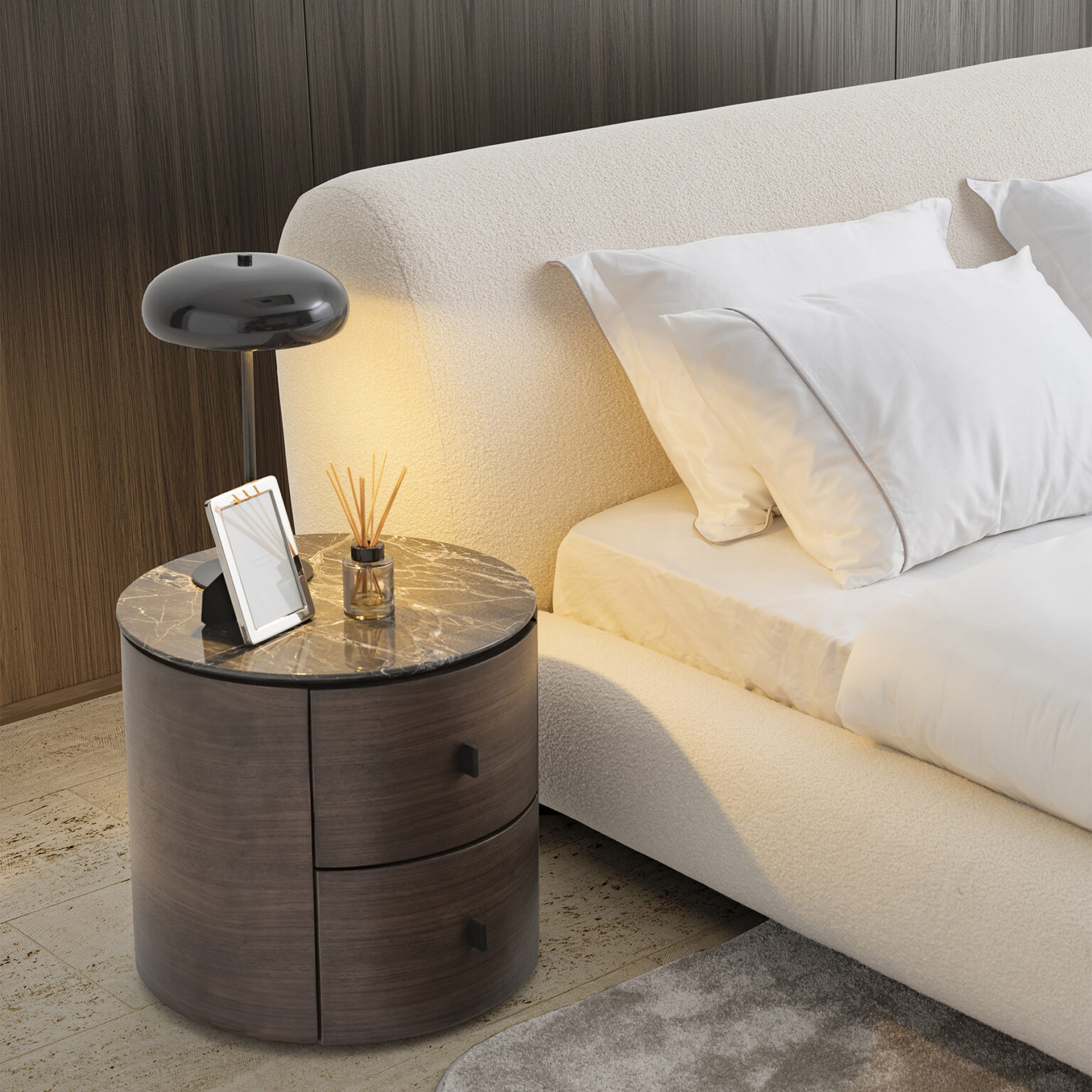 Cute Upholstered Bed Canada | Bon Bon | LEOPARD Furniture