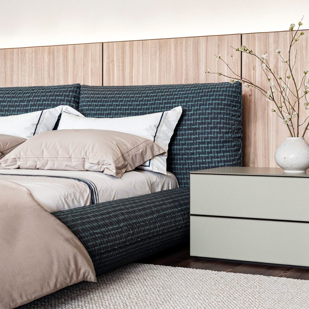 Contemporary Upholstered Bed | Tonfo Bed | LEOPARD Furniture