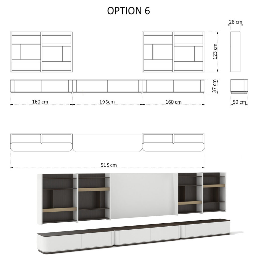 Bloom Luxury TV Stand | Elegant Modular Media Storage for Canadian Homes