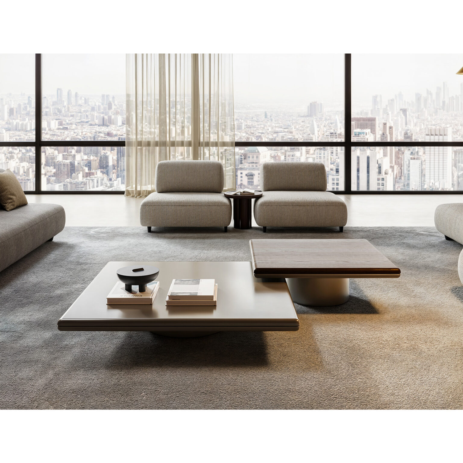 Bonbon Linea Modular Sectional Sofa, Customizable, Contemporary Design