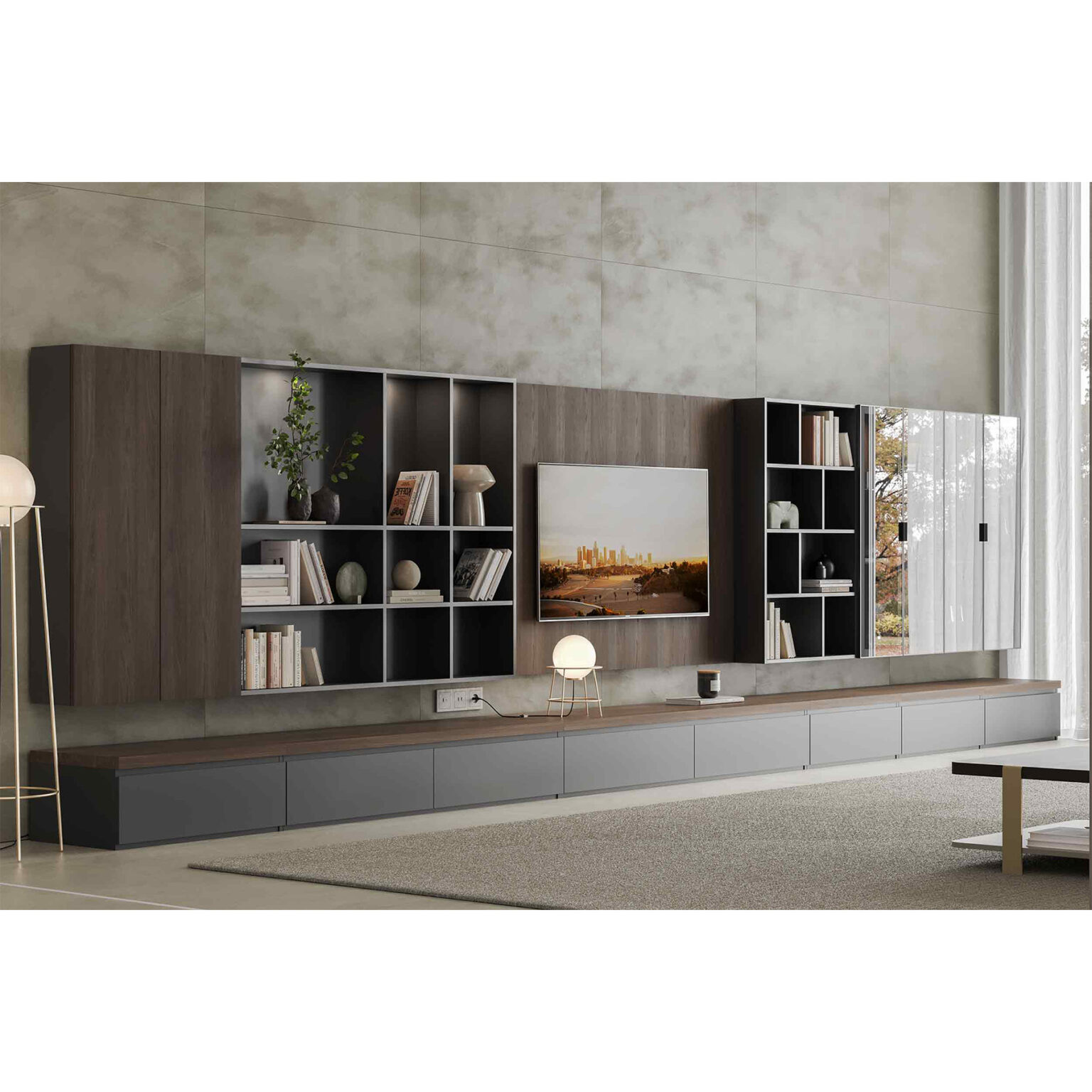 Infinity Modular TV Unit: Elevate Your Modern Canadian Home