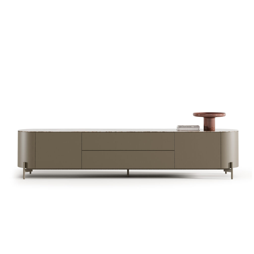 Italian Porcelain Ceramic TV Stand | LEOPARD Furniture