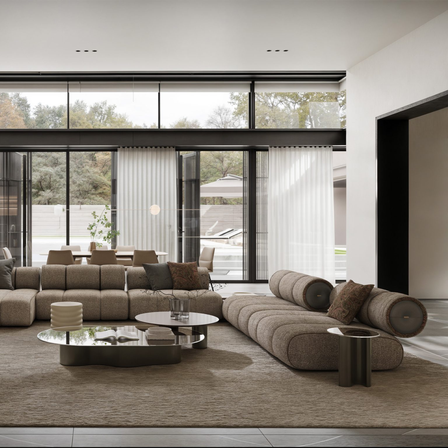 Luxury Modular Sofa | High-End Orion Modular Sofa at LEOPARD Furniture