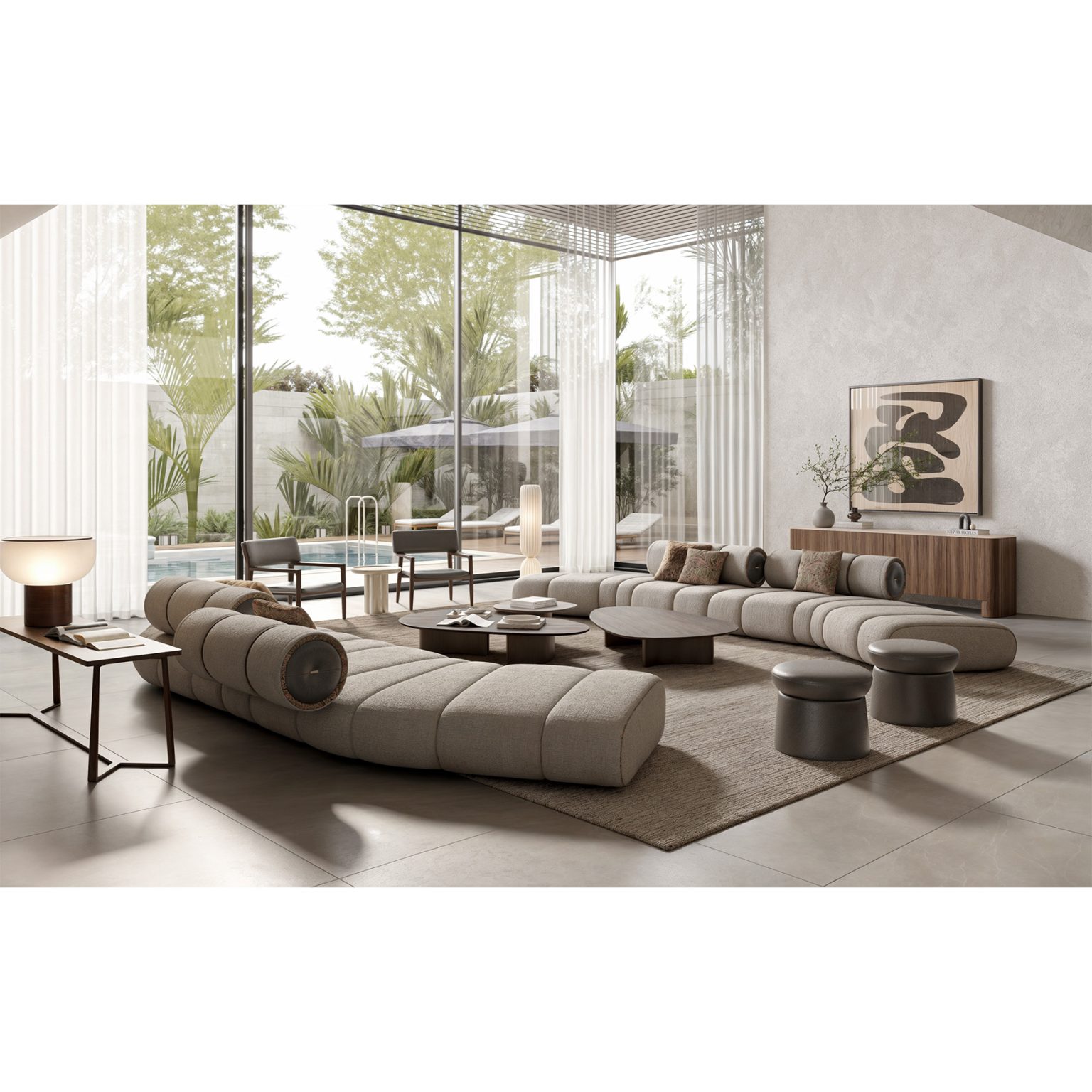 Luxury Modular Sofa | High-End Orion Modular Sofa at LEOPARD Furniture