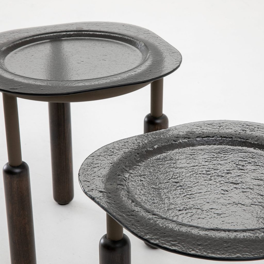 Modern Glass Side Tables | Luxury Ludo Set by LEOPARD Furniture