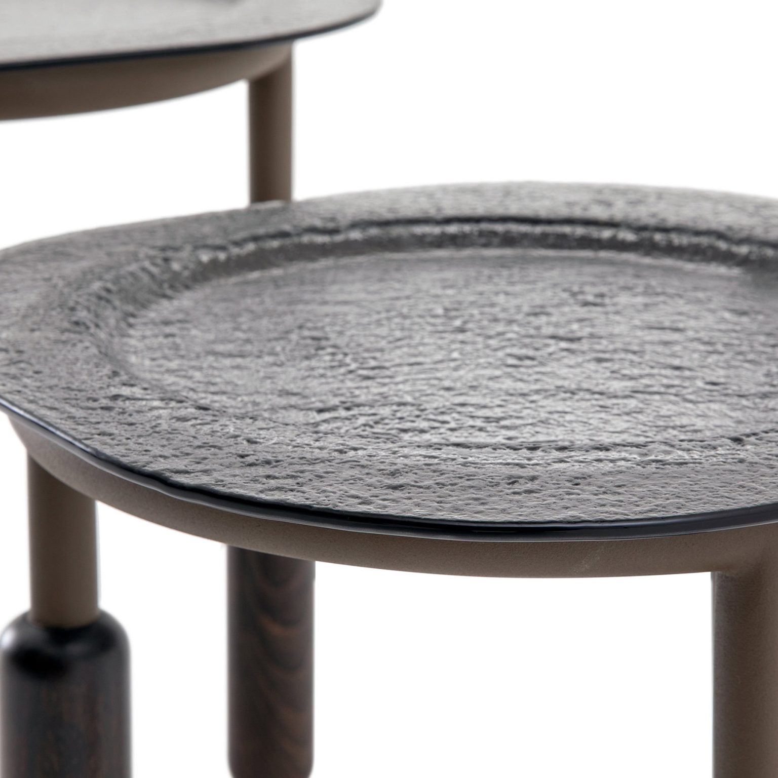 Modern Glass Side Tables | Luxury Ludo Set by LEOPARD Furniture