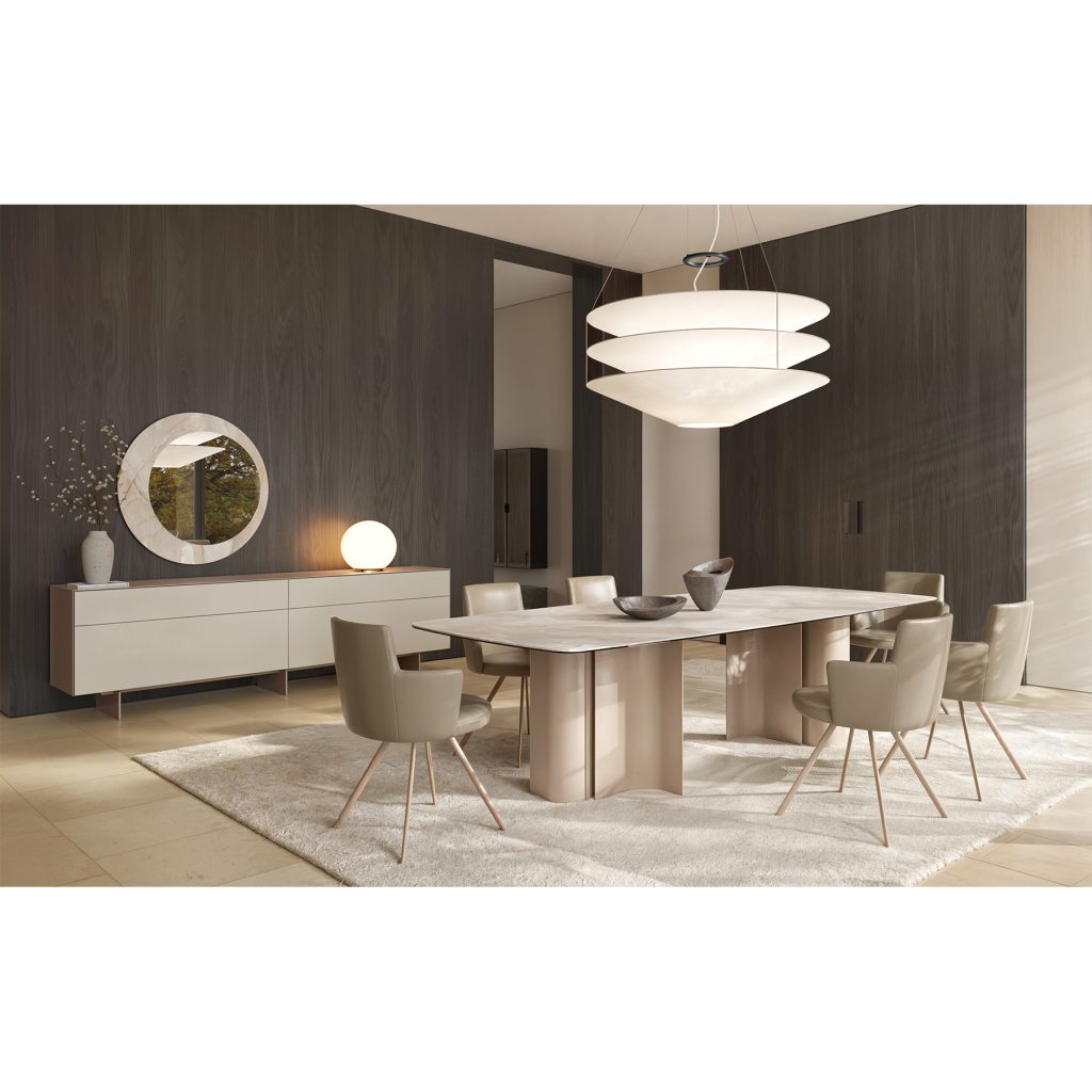 Custom Marble Dining Table - Pandora | LEOPARD Furniture