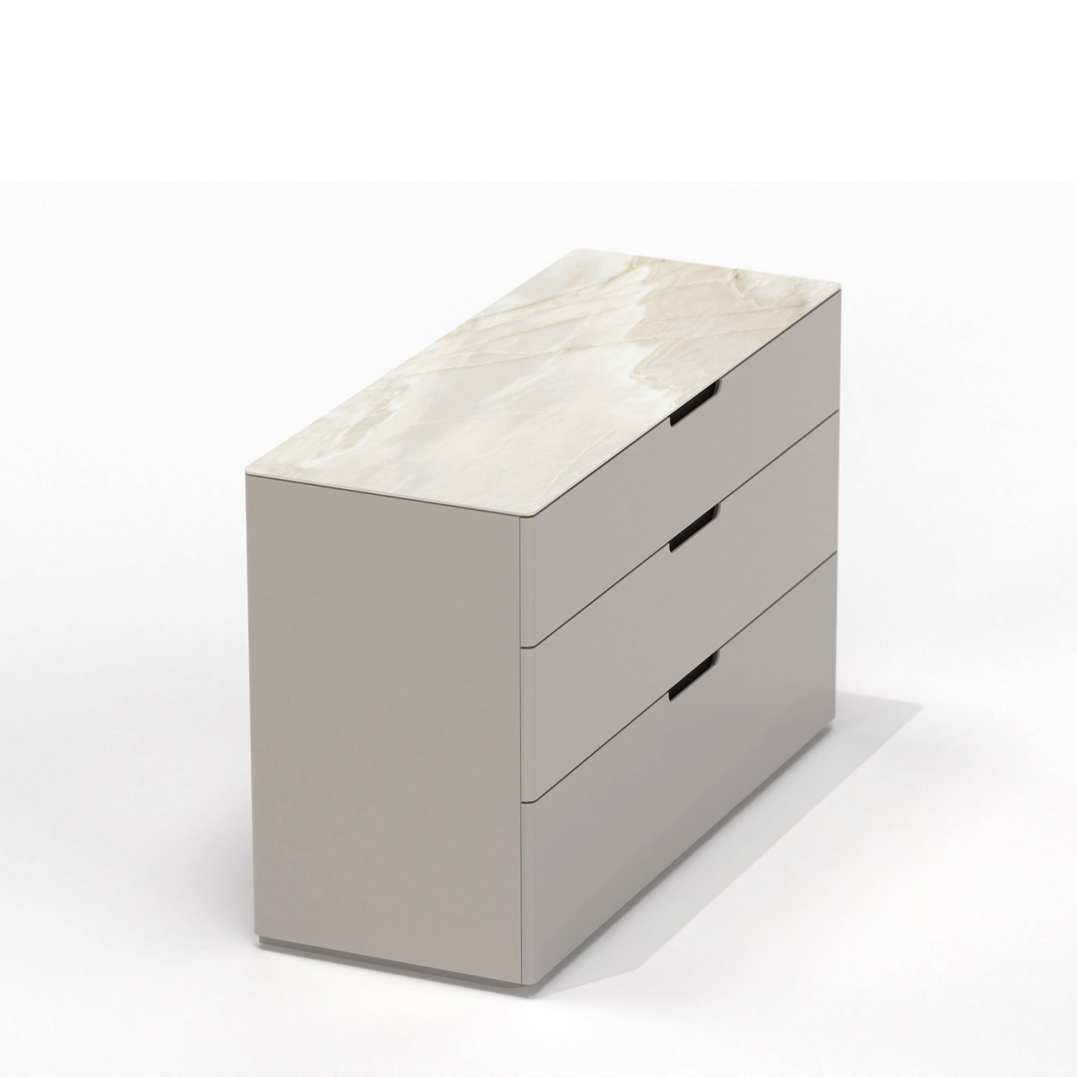 Beige Italian Ceramic Dresser - Tulsa | LEOPARD Furniture
